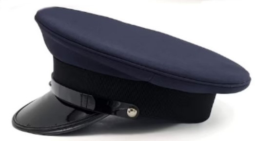 Melton wool peak cap