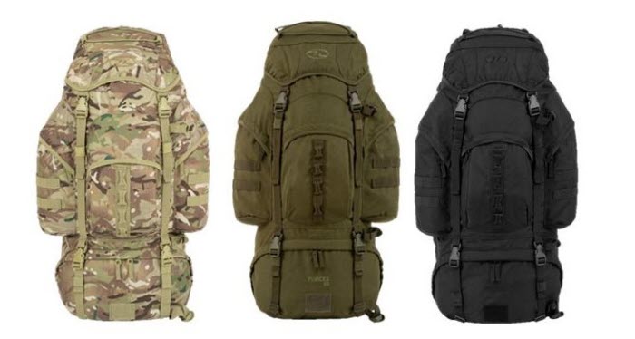 Military rucksack backpack 66 litre