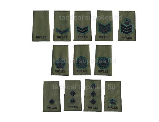 Army Rank Slides Glasgow, Scotland