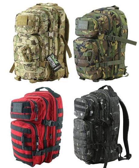 Small molle assault pack 28 litres